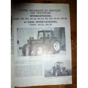 RTA Revue technique agricole CASE INTERNATIONAL 955,1055,955XL,1055XL,956,1056,956XL,1056XL