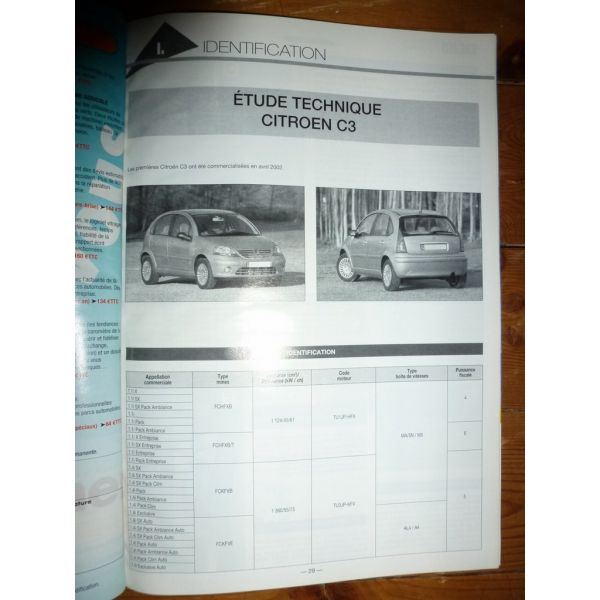 RTA Revue technique carrosserie CITROEN C3