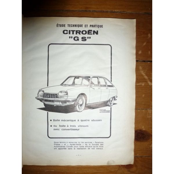 CITROEN GS 1015cm3