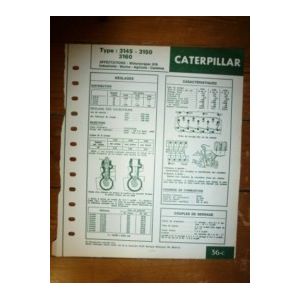 CATERPILLAR Motorscraper 619 - Type : 3145-3150-3160