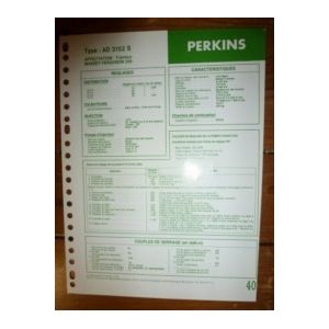 MASSEY-FERGUSON 350 PERKINS AD3152S