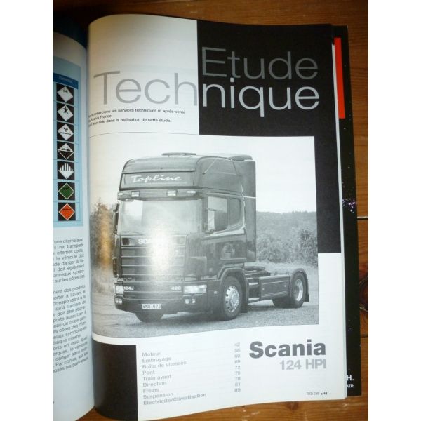 Poids-lourds SCANIA Série 4 124 HPi