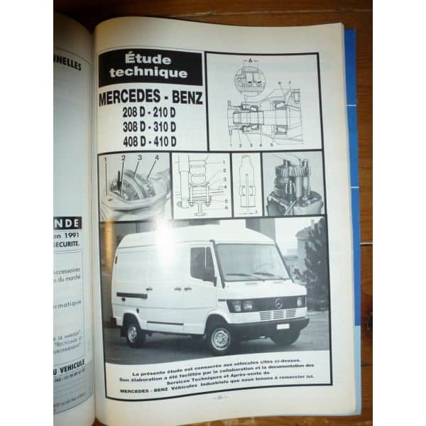 Mercedes 410d Fiche Technique