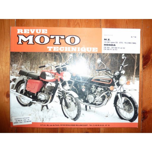 Revues techniques des motos MZ