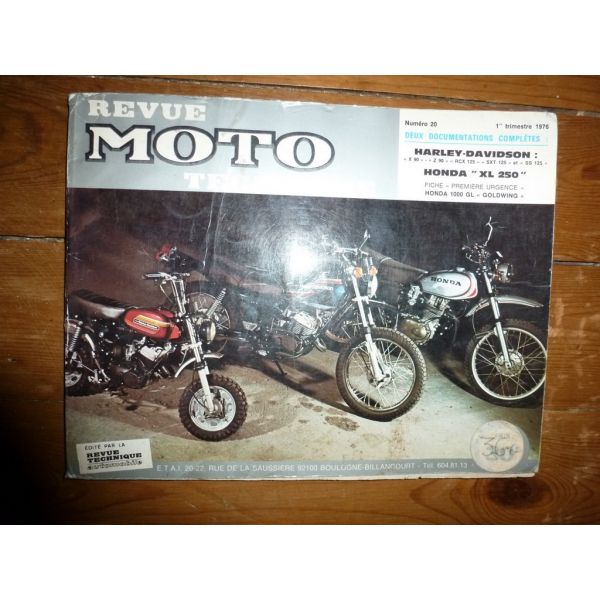 HARLEY-DAVIDSON X90-Z90-RCX125-SXT125-SS125 - HONDA XL250