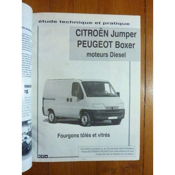 CITROEN JUMPER - PEUGEOT BOXER Diesel