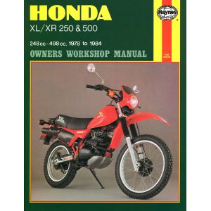 HONDA XL XR 250 500 1978-1984 RTH00567 - Revue Technique Haynes Anglais
