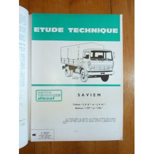 RTA Revue technique Poids-lourds SAVIEM JP11 - JP13