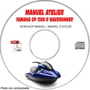 revue technique YAMAHA GP1300R WAVERUNNER Type : F1G Manuel d'Atelier ...