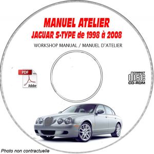 revue technique JAGUAR S-TYPE de 1998 a 2008 Manuel Atelier sur CD-ROM ...