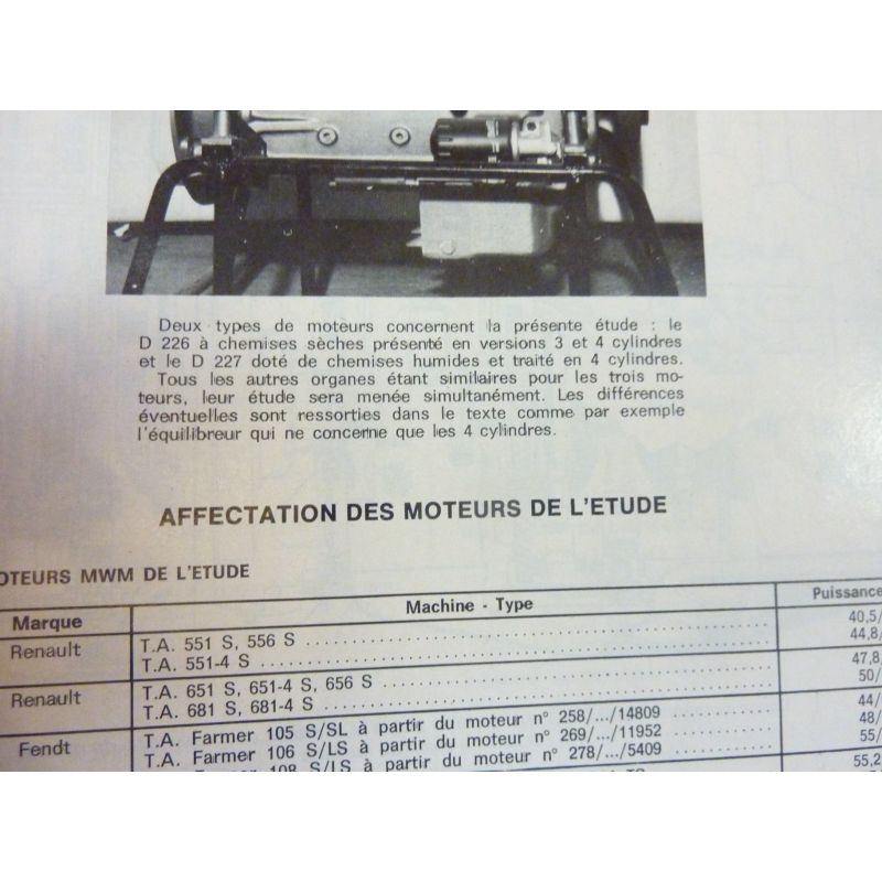 RENAULT 551S, 551-4S, 651S, 651-4S, 681S, 681-4S, 751S, 751-4S, 556S ...