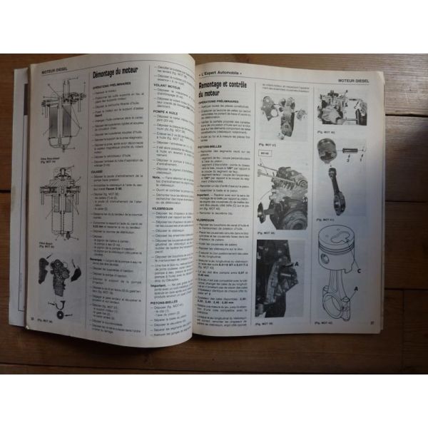 Revue technique PEUGEOT 305 après 1983 (moteurs XU et XUD)