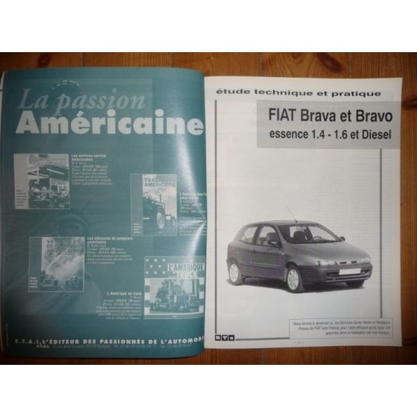 FIAT BRAVO et BRAVA Essence 1.4 et 1.6 et Diesel atmosphérique